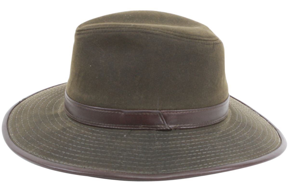 Dorfman Pacific Outdoor Men's Oil Cloth Safari Hat