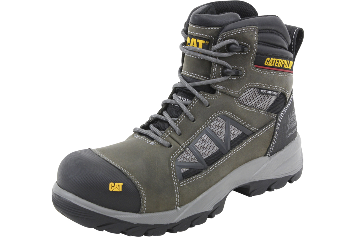 Caterpillar Compressor 6 In WP CT Waterproof Composite Toe Work Boots ...