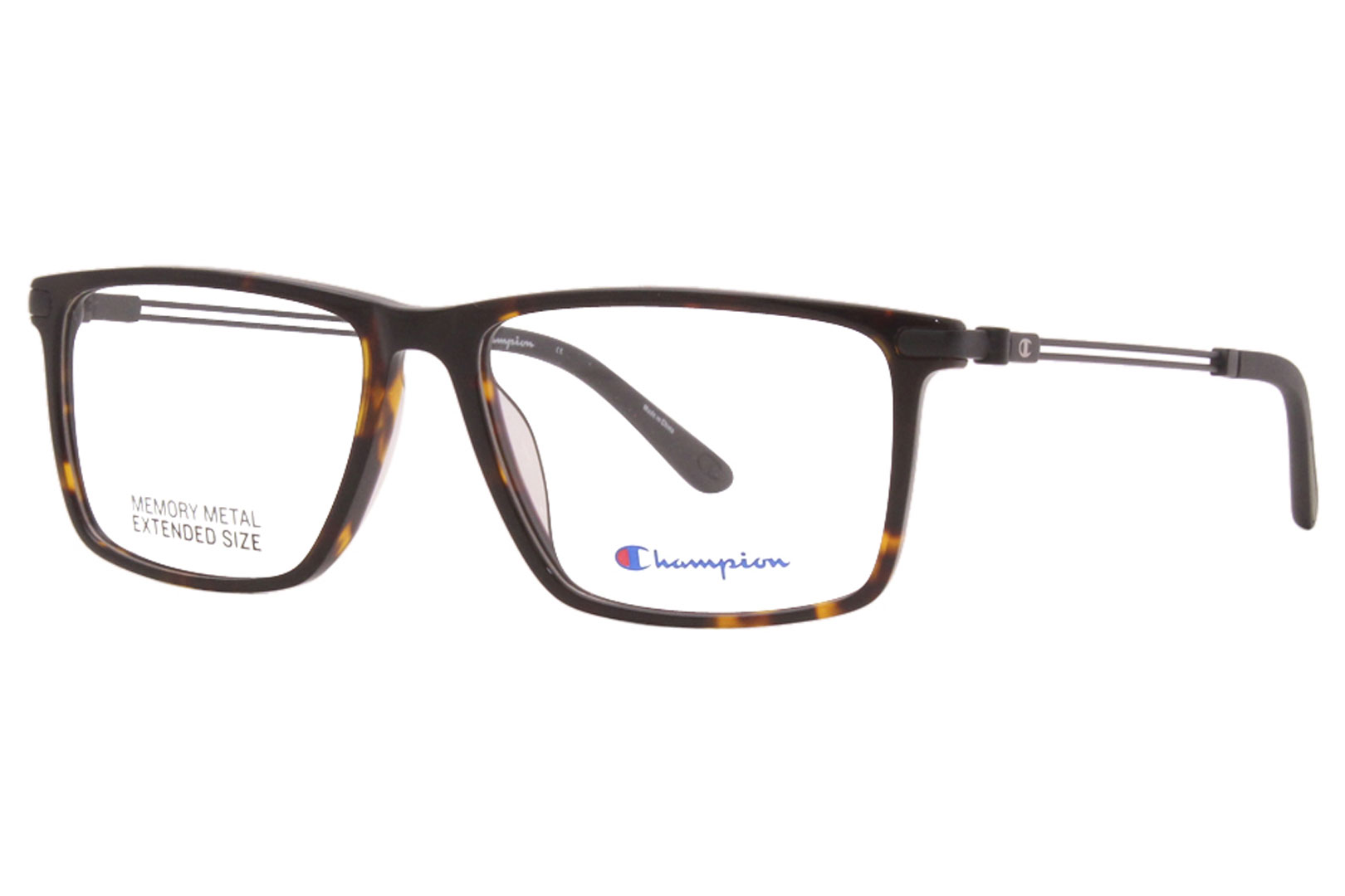 Champion Eyeglasses Men's Flyx C02 Tortoise/Black 60-17-150mm | JoyLot.com