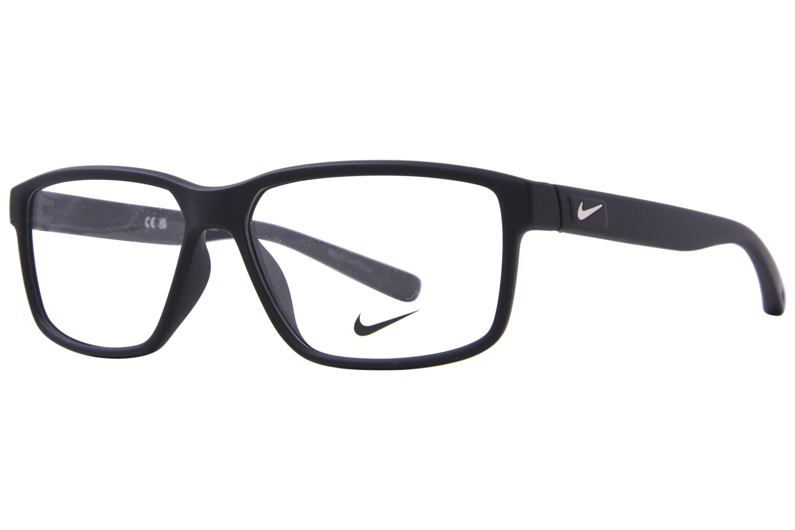 Nike 7092 011 Eyeglasses Men's Matte Black Full Rim Rectangle Shape ...