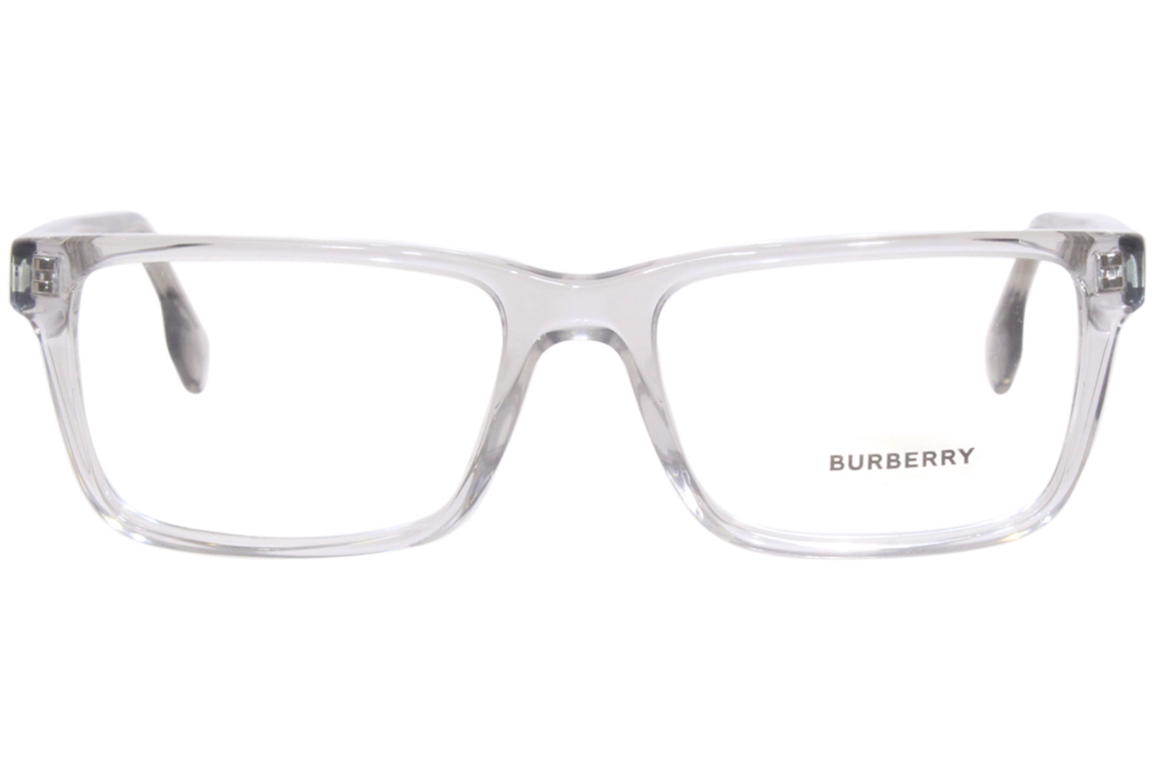 Burberry Heath BE2320F 3862 Eyeglasses Men's Transparent Grey Full Rim ...