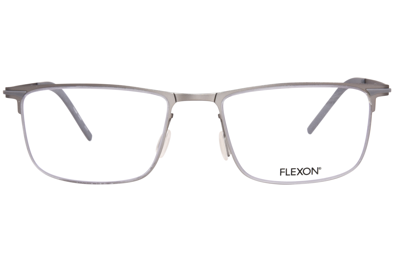 Flexon B2005 032 Eyeglasses Men's Light Gunmetal Full Rim Rectangle ...