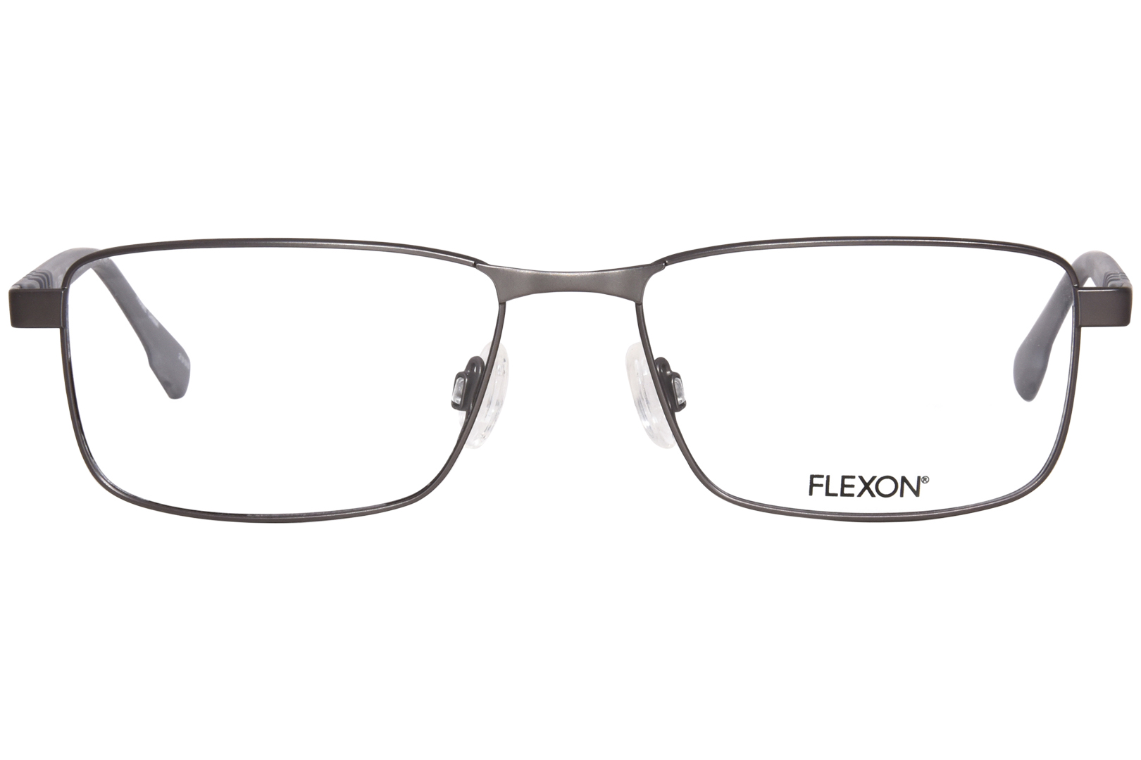 Flexon E1136 033 Eyeglasses Men's Gunmetal Full Rim Rectangle Shape 55 ...