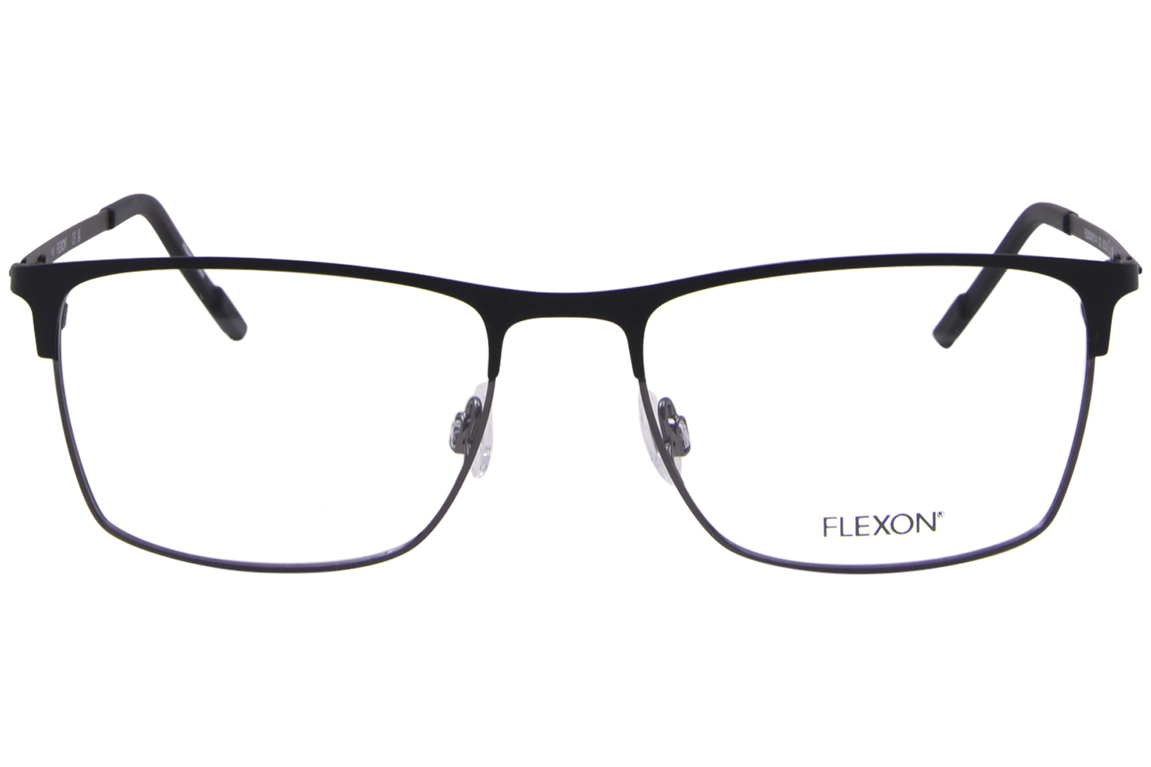 Flexon E1141 002 Eyeglasses Men's Matte Black/Gunmetal Full Rim 56mm ...