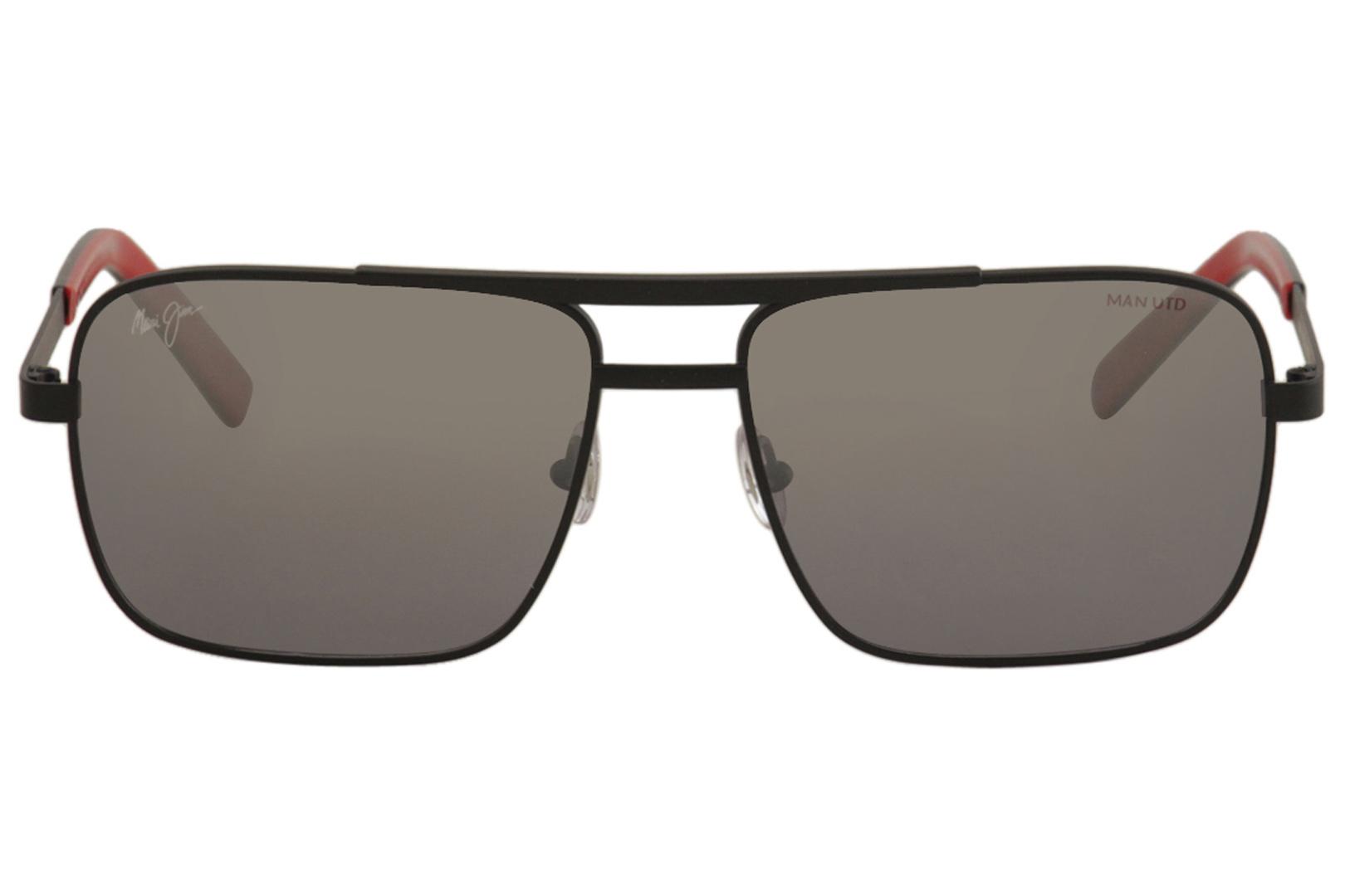 Maui Jim Men's Compass DSB714 DSB/714 Pilot Polarized Sunglasses ...