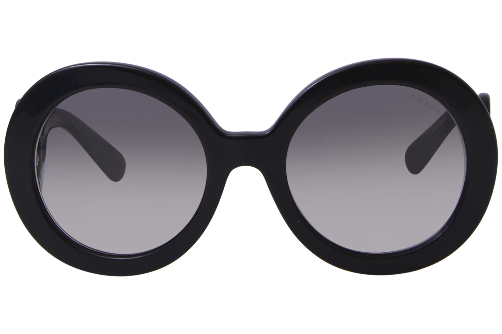 Prada Women's Catwalk Minimal Baroque PR 27NS Round Sunglasses | JoyLot.com