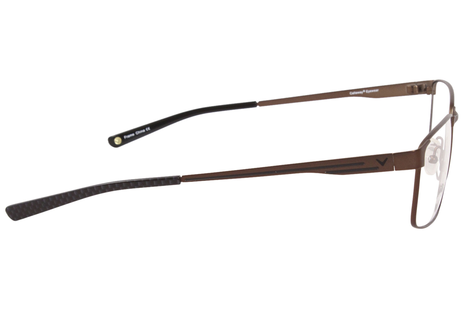 Callaway Extreme-9 BRN Eyeglasses Men's Brown Titanium Optical Frame ...