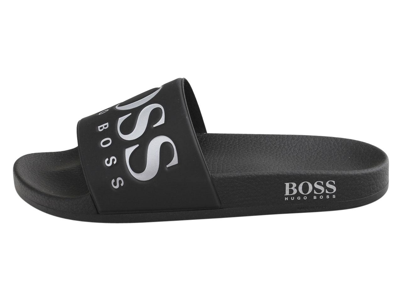 Hugo Boss Men's Solar Slides Sandals Shoes | JoyLot.com