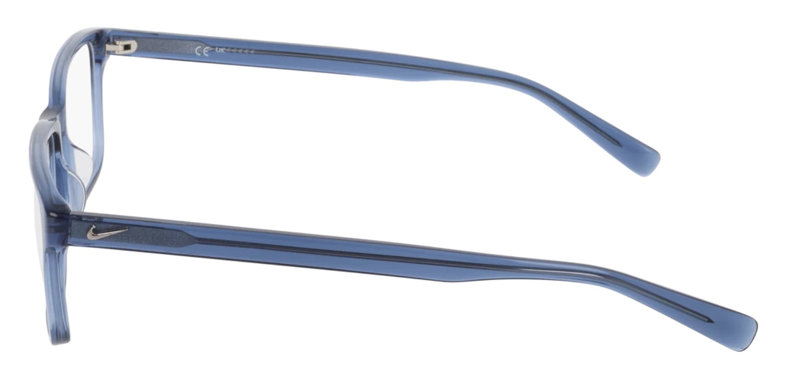 Nike 1001 425 Eyeglasses Denim Full Rim Rectangle Shape 59-19-150 ...