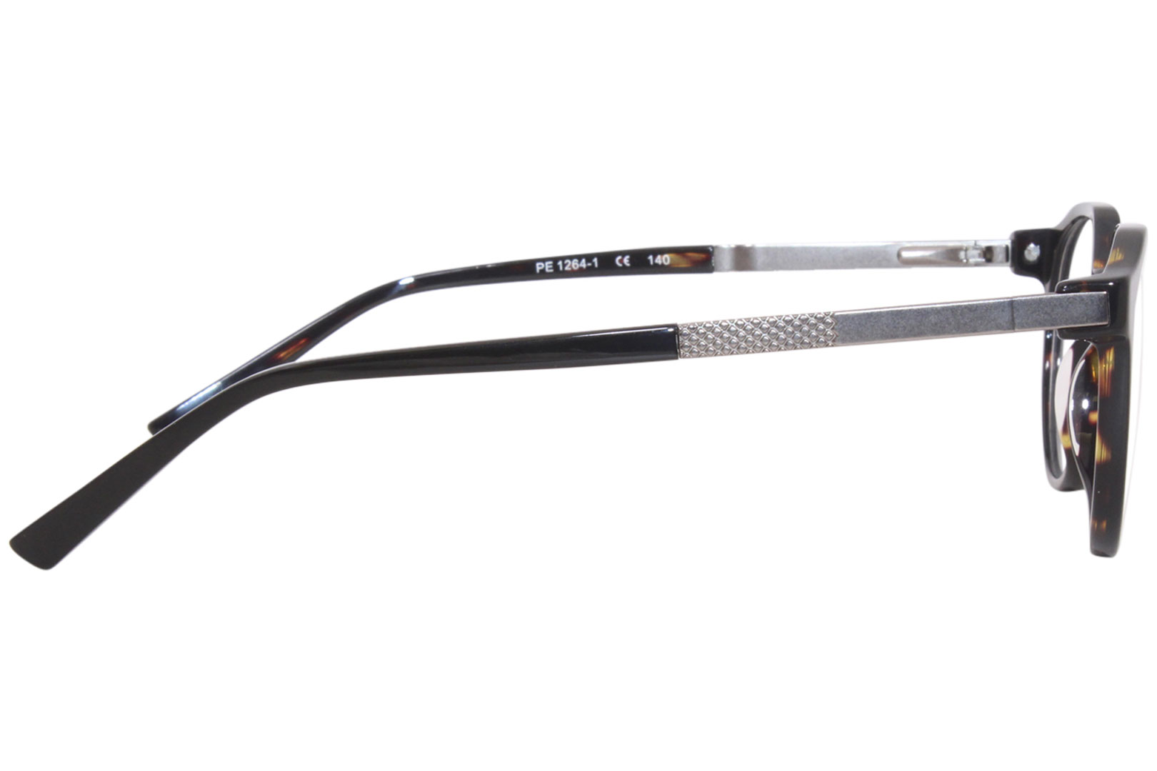 Perry Ellis PE1264-1 Eyeglasses Men's Black Tortoise Full Rim 48-21-140 ...