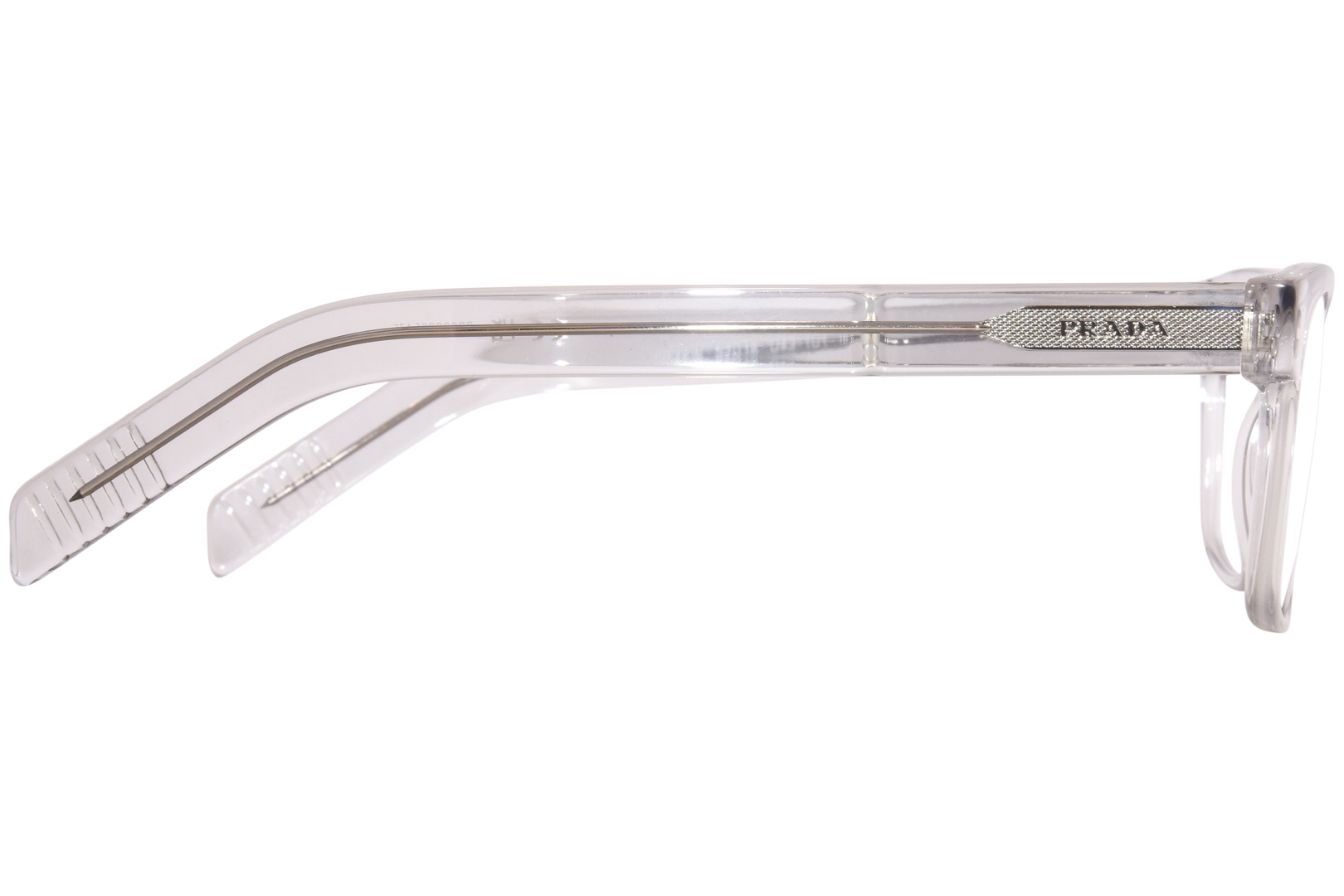 Prada PR-15WV Eyeglasses Men's Full Rim Rectangle Shape | JoyLot.com