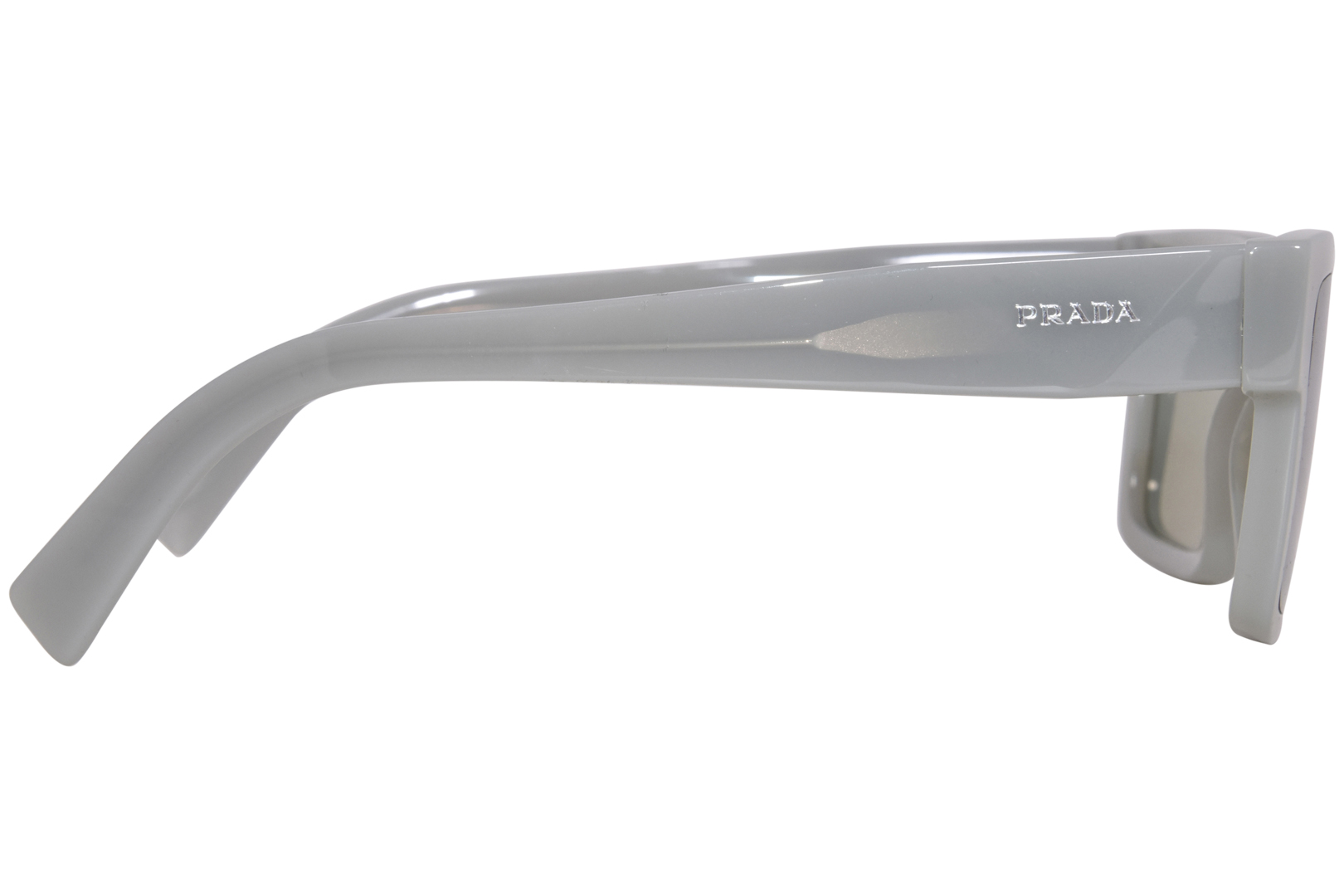 Prada PR 19WS TH9-04M Sunglasses Men's Green/Green Rectangle Shape 52 ...