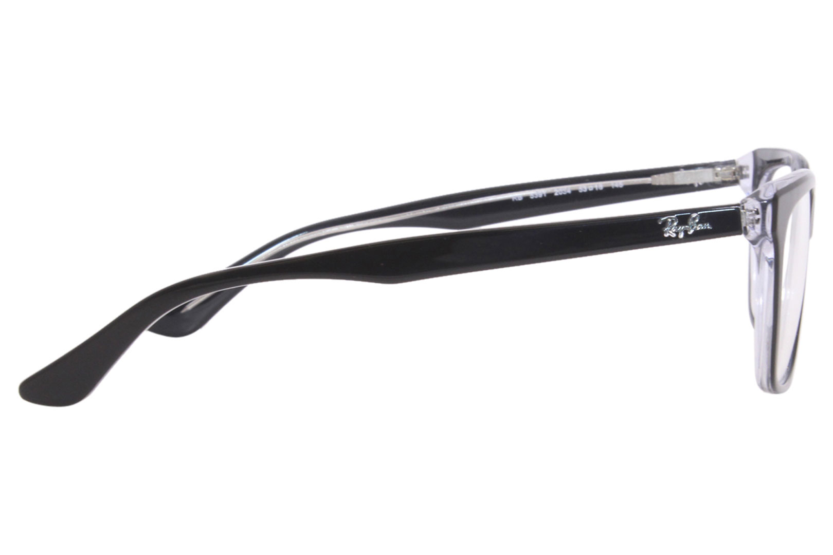 Ray Ban Eyeglasses Frame Men's RB5391 2034 Black/Transparent 53-18-145 ...