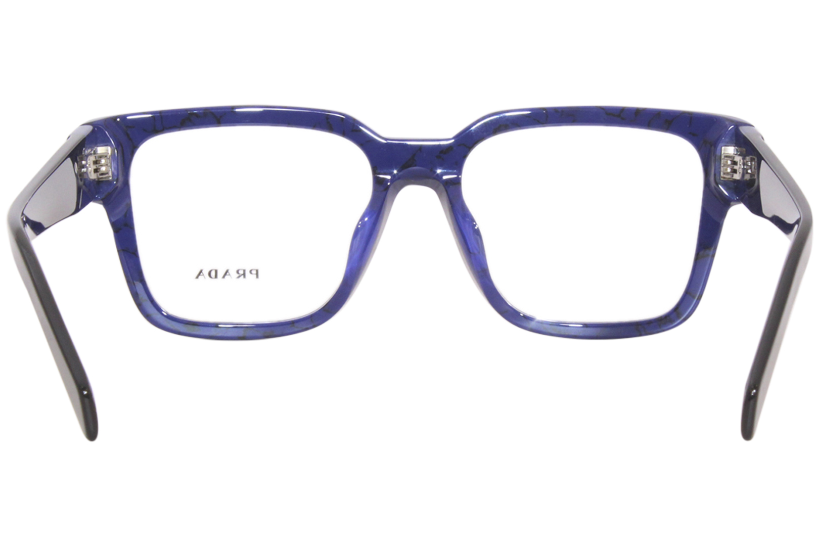Prada PR-08ZV 18D1O1 Eyeglasses Men's Baltic Marble Full Rim Square ...