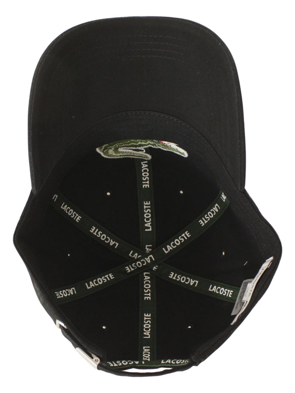 Lacoste Big Croc Gabardine Strapback Baseball Cap Hat | JoyLot.com