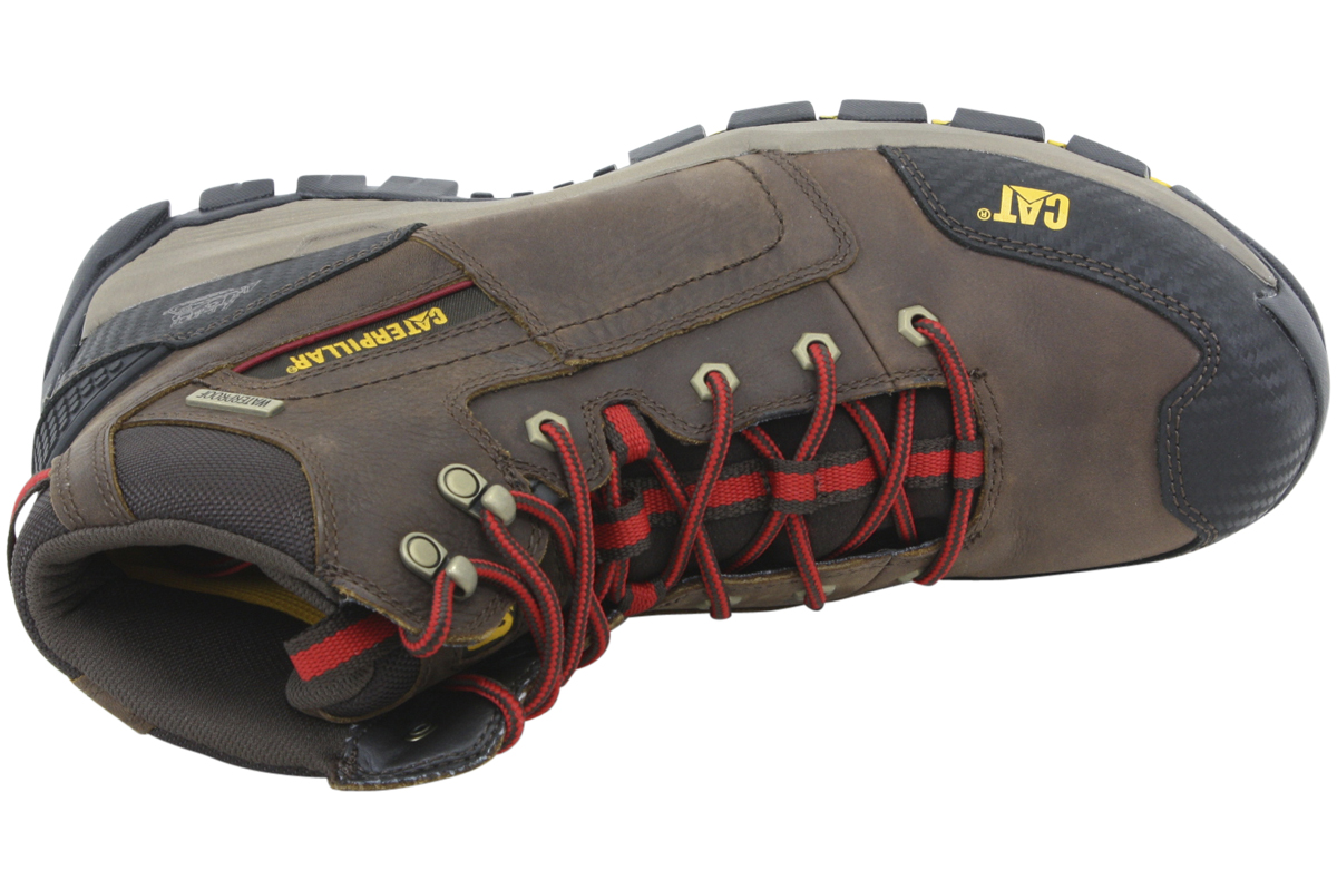 Caterpillar Men's Navigator Mid WP Waterproof Work Boots Shoes | JoyLot.com