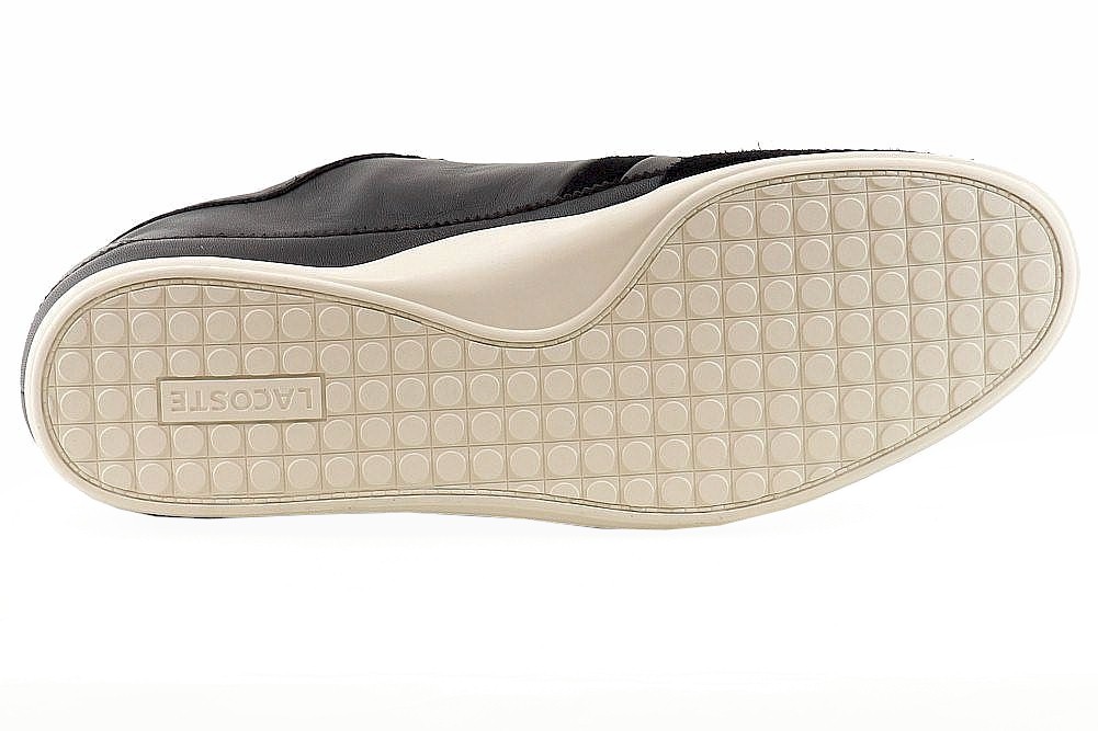 Lacoste Men's Misano Leather/Suede Sneakers Shoes | JoyLot.com