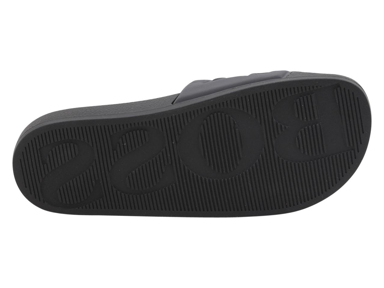 Hugo Boss Men's Solar Flash Black Slides Sandals Shoes | JoyLot.com