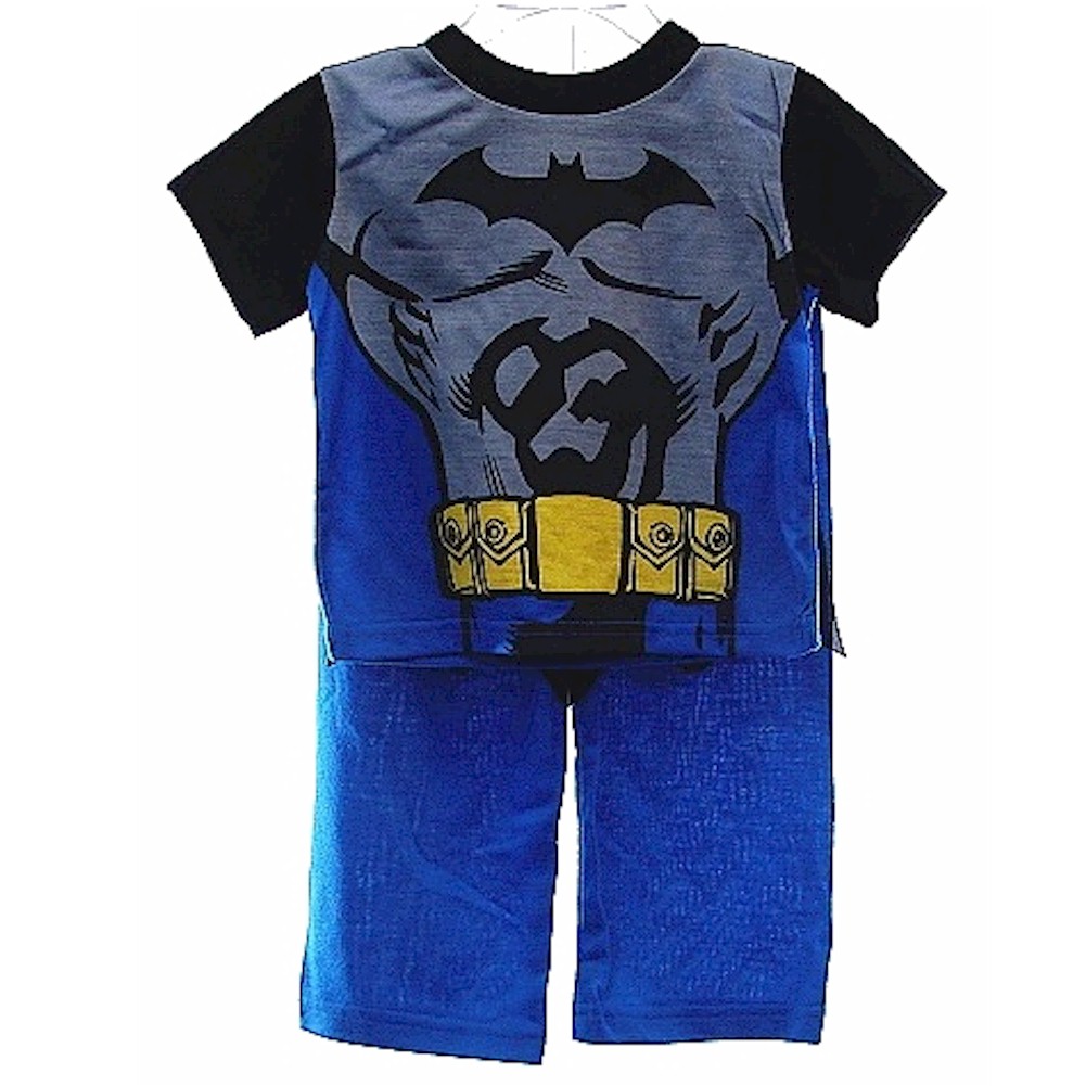 Batman Blue Pajama Toddler Boys 2 Piece Sleepwear Set | JoyLot.com