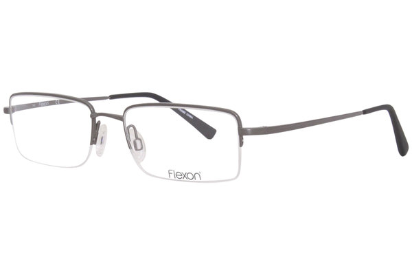 Flexon Eyeglasses Men's Davisson 600 033 Gunmetal 52-18-140mm | JoyLot.com