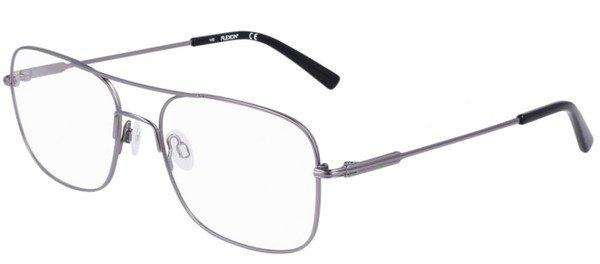 Flexon H6060 033 Eyeglasses Men's Matte Gunmetal Full Rim Rectangle ...