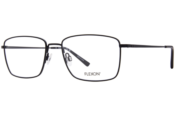 Flexon H6081 071 Eyeglasses Men's Matte Gunmetal Full Rim Rectangle ...