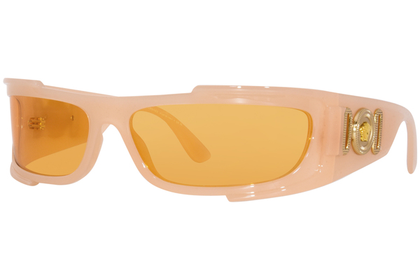 Versace VE4446 GB1/87 Sunglasses Black/Dark Grey Rectangle Shape 67-16 ...